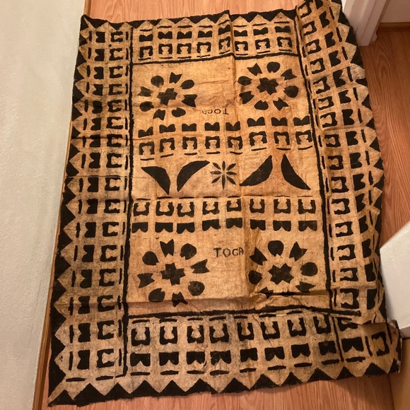 Handmade | Art | Tapa Cloth Or Bark Cloth Authentic Antique Toga ...